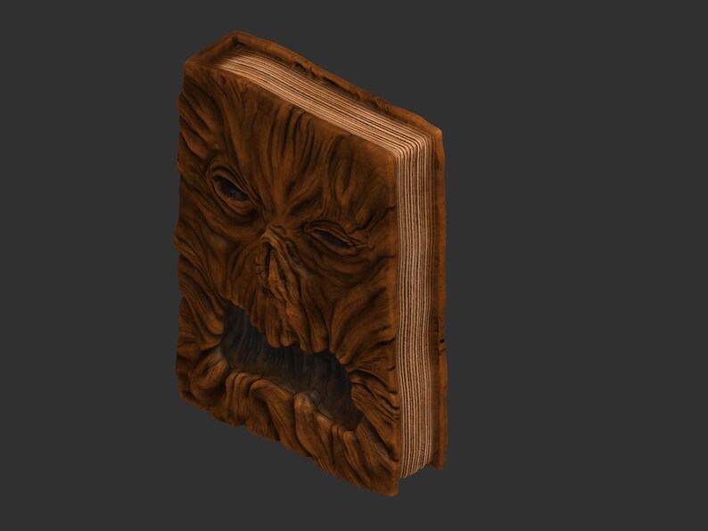 Evil Dead necronomicon Book-stl-file for Print - Etsy