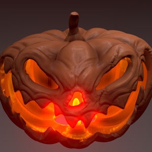 Pumpkin Halloween STL 3d Printer - Etsy