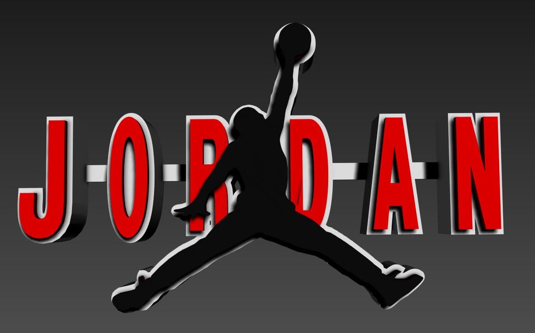 Air Jordan Logo.3d Printer STL - Etsy