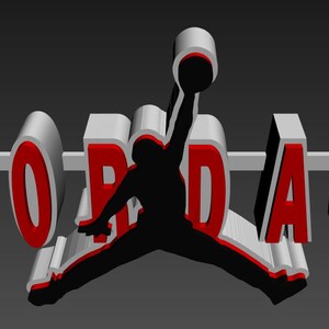Air Jordan Logo.3d Printer STL - Etsy