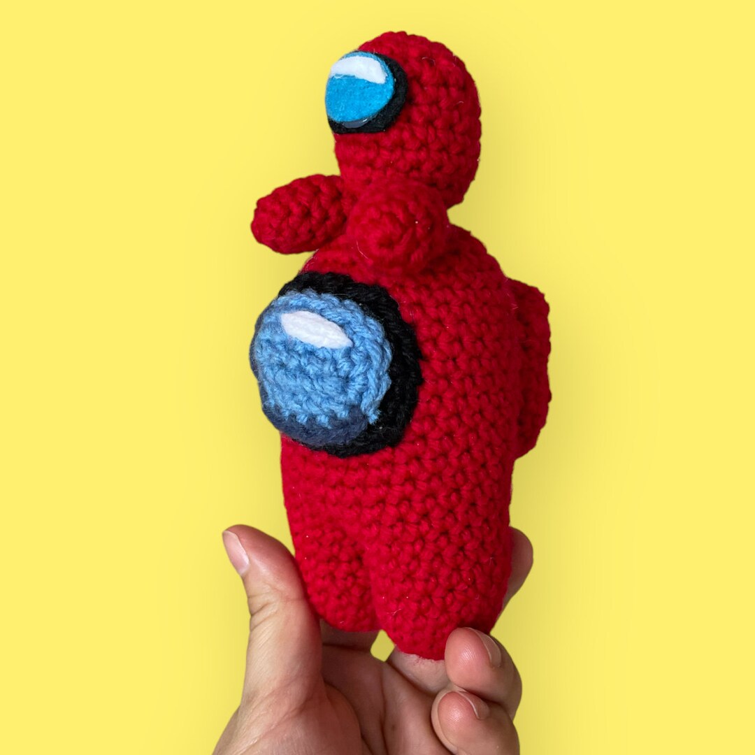 Crochet AMONG US Red Crew Member and Baby - Etsy
