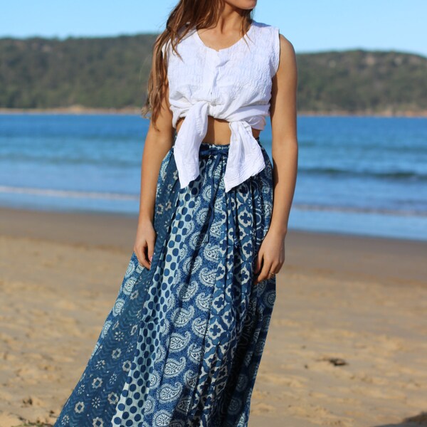 Boho Skirt Etsy