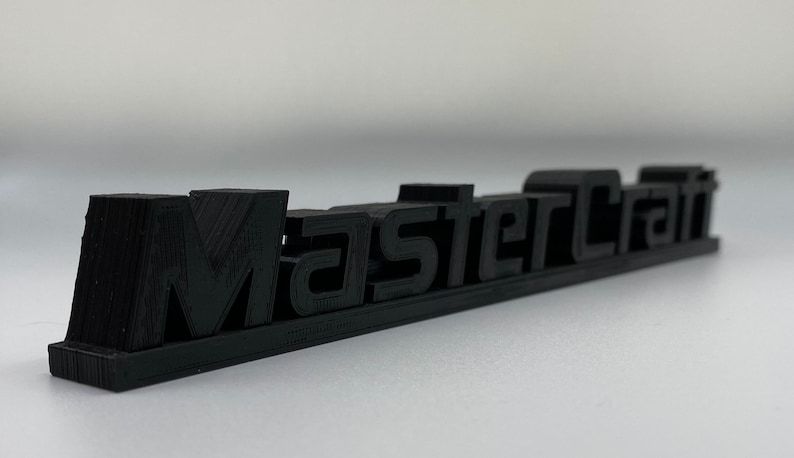 Mastercraft Boat Logo Sculpture - Display Your Love for Mastercraft on ...
