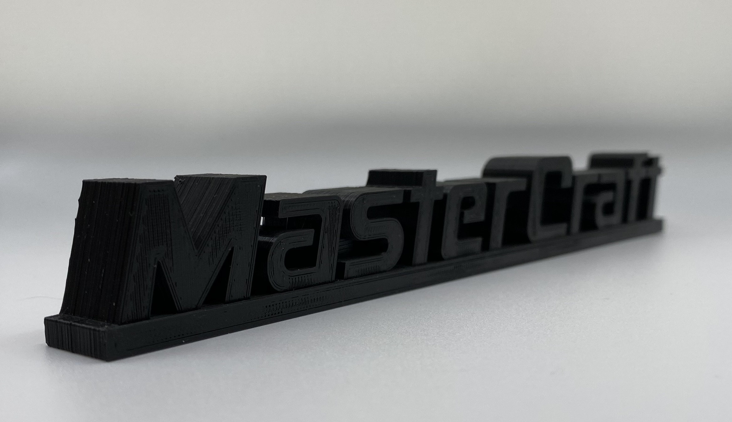 Mastercraft Boat Logo Sculpture Display Your Love for Mastercraft on ...