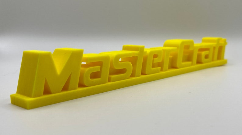 Mastercraft Boat Logo Sculpture - Display Your Love for Mastercraft on ...