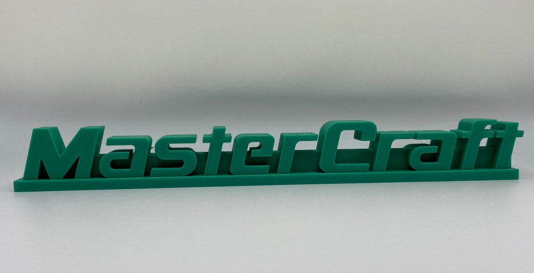 Mastercraft Boat Logo Sculpture - Display Your Love for Mastercraft on ...