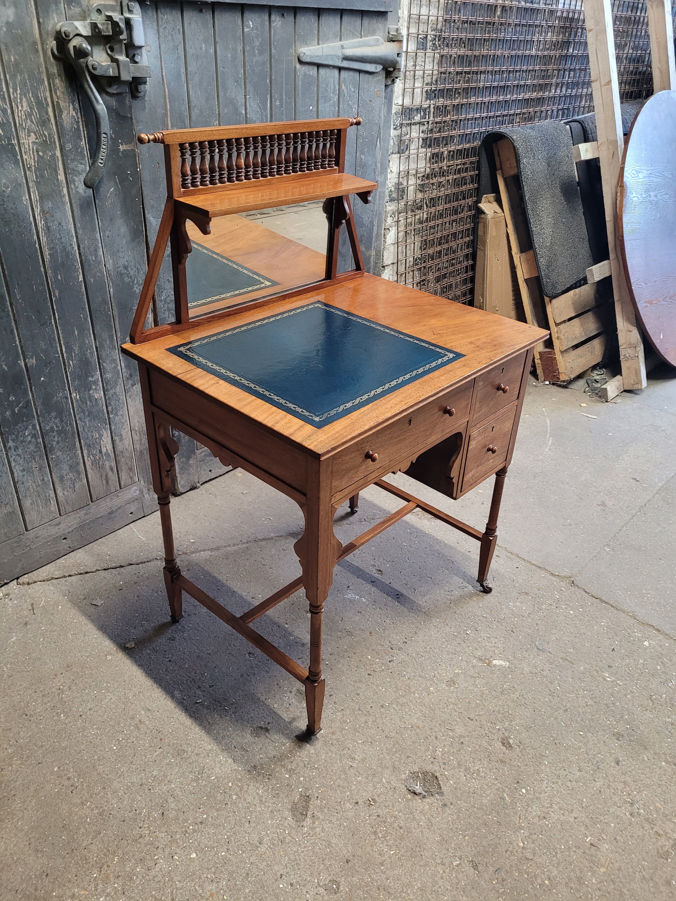 Antique Liberty Style Aesthetic Movement Writing Desk - Etsy UK