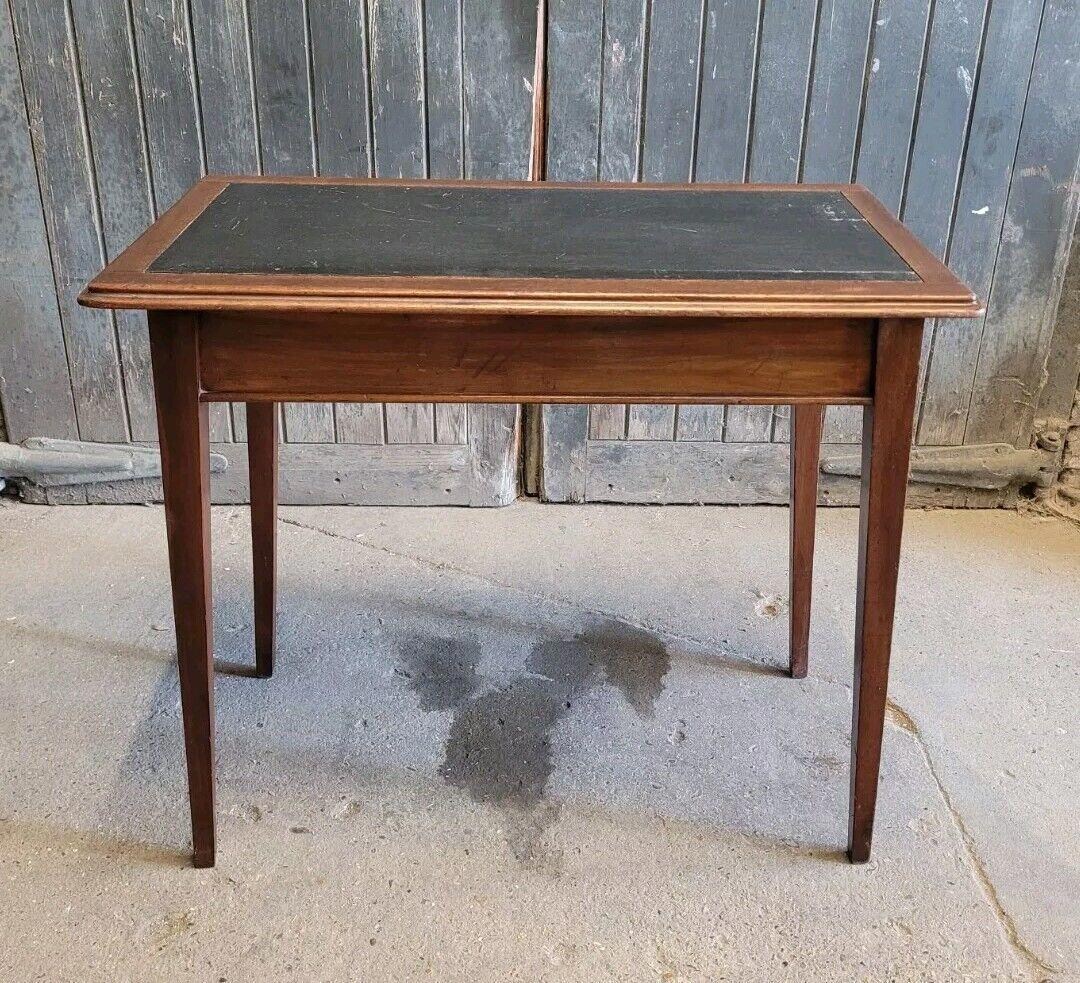 Antique Victorian Leather Topped Writing Table Occasional Table - Etsy