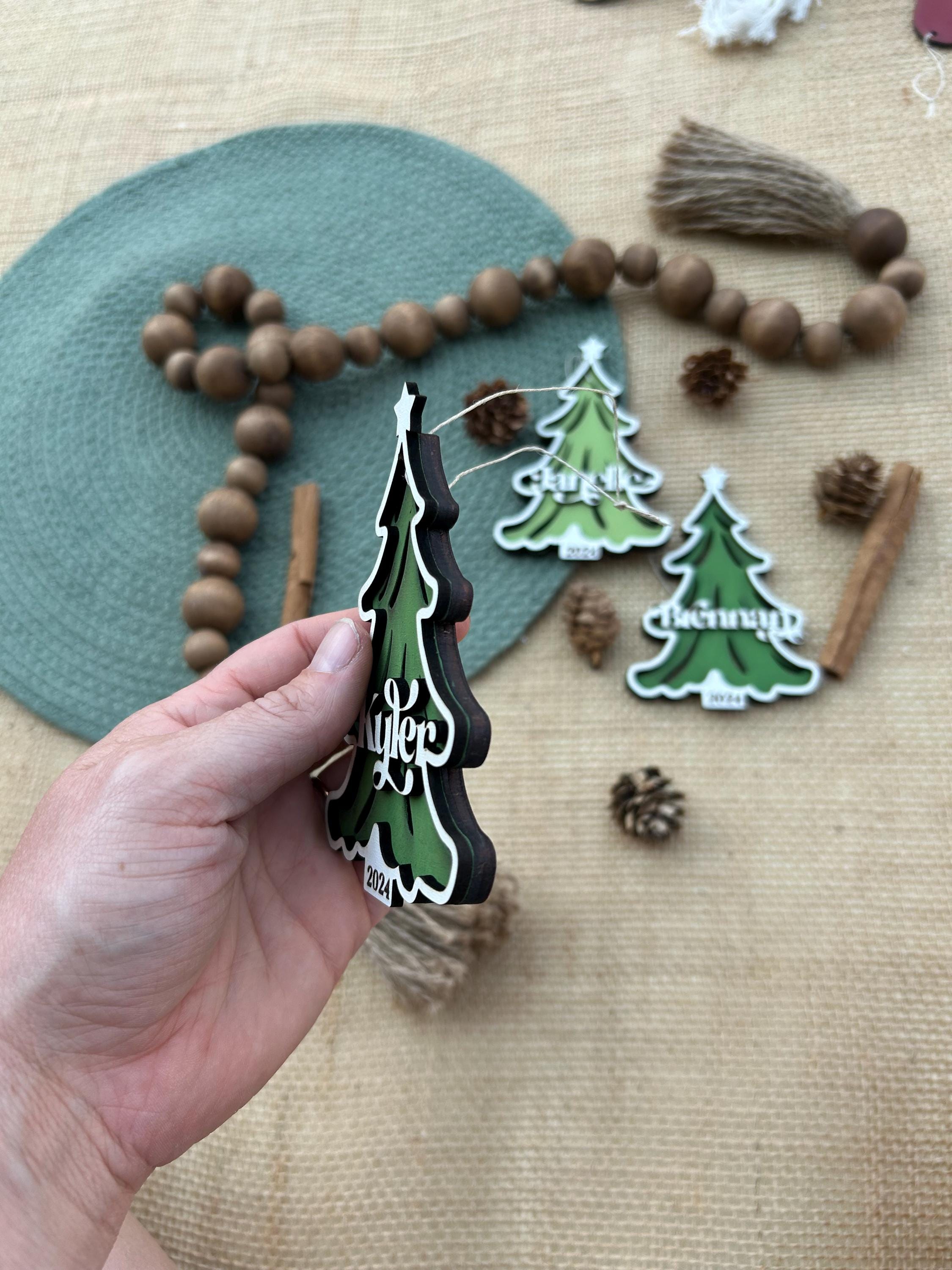 Personalized Boho Christmas Tree SVG - Etsy