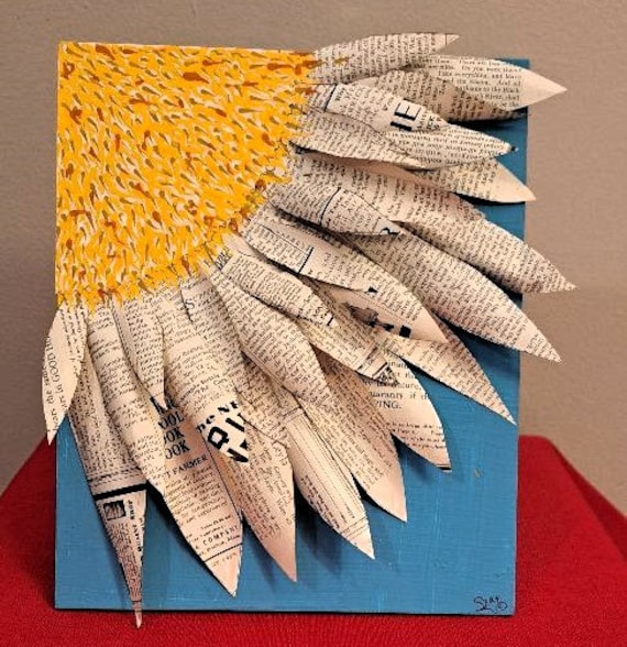 Folded Paper Collage