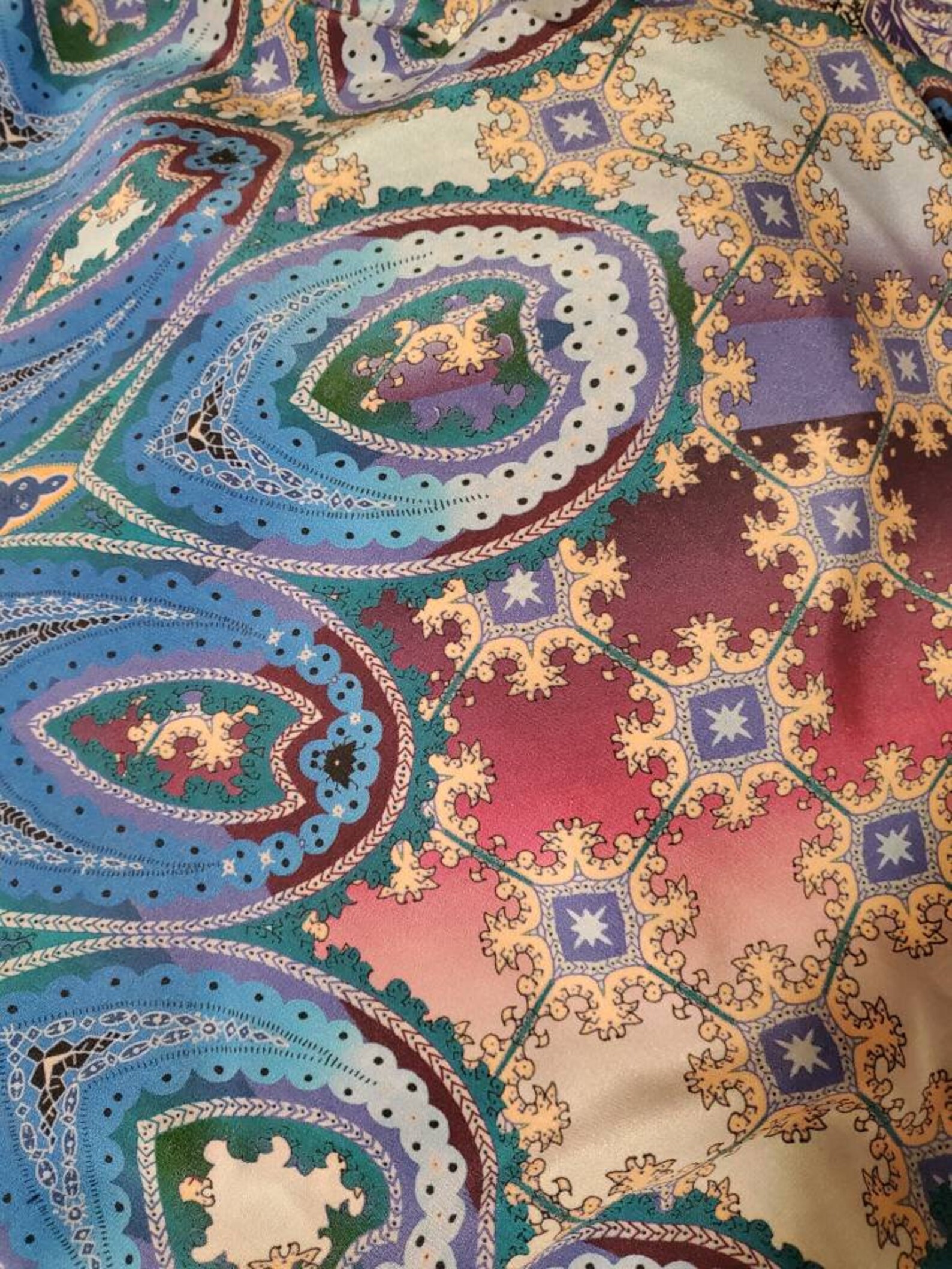 100% Silk Wild Rag, Extra Large - Etsy