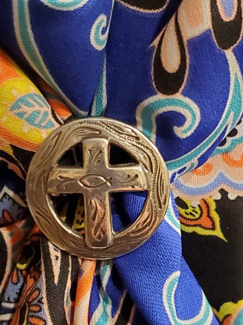 Wild Rag Scarf Slide cowboy clothing scarf accessory. | Etsy