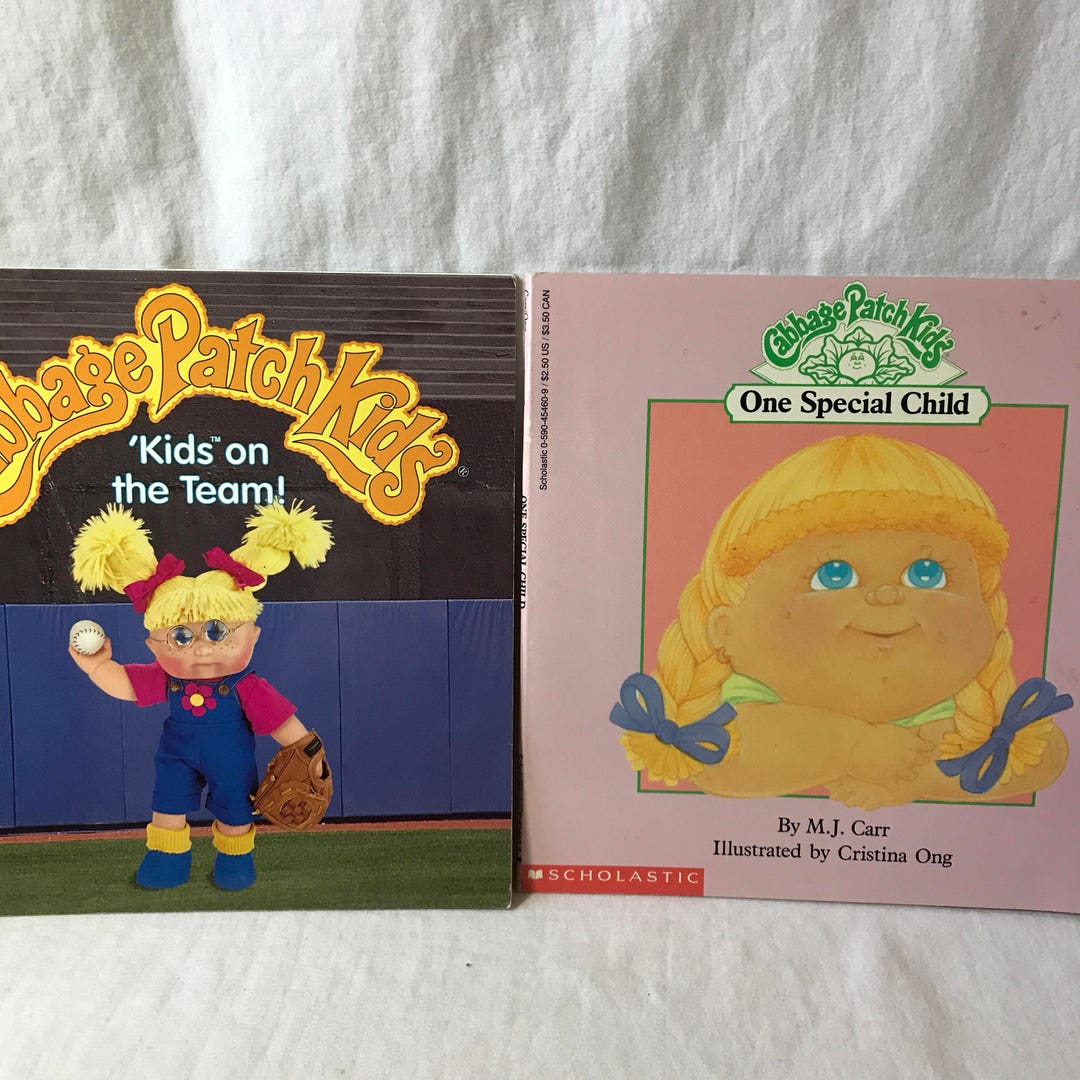 2 Cabbage Patch Kids Books, One Special Child, and Kids on the Team - Etsy