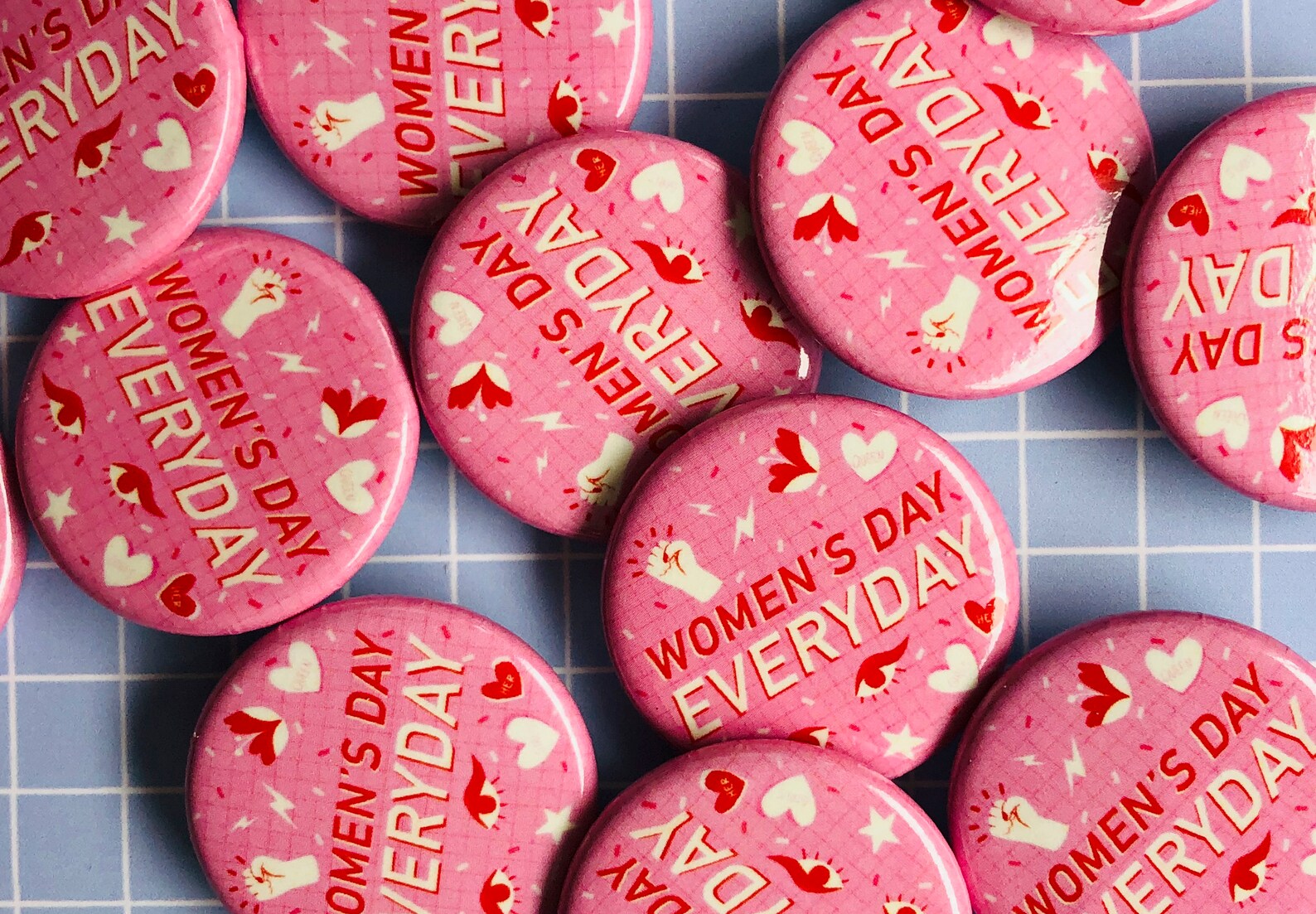 Women's Day Everyday 1''25 Pinback Button pin - Etsy