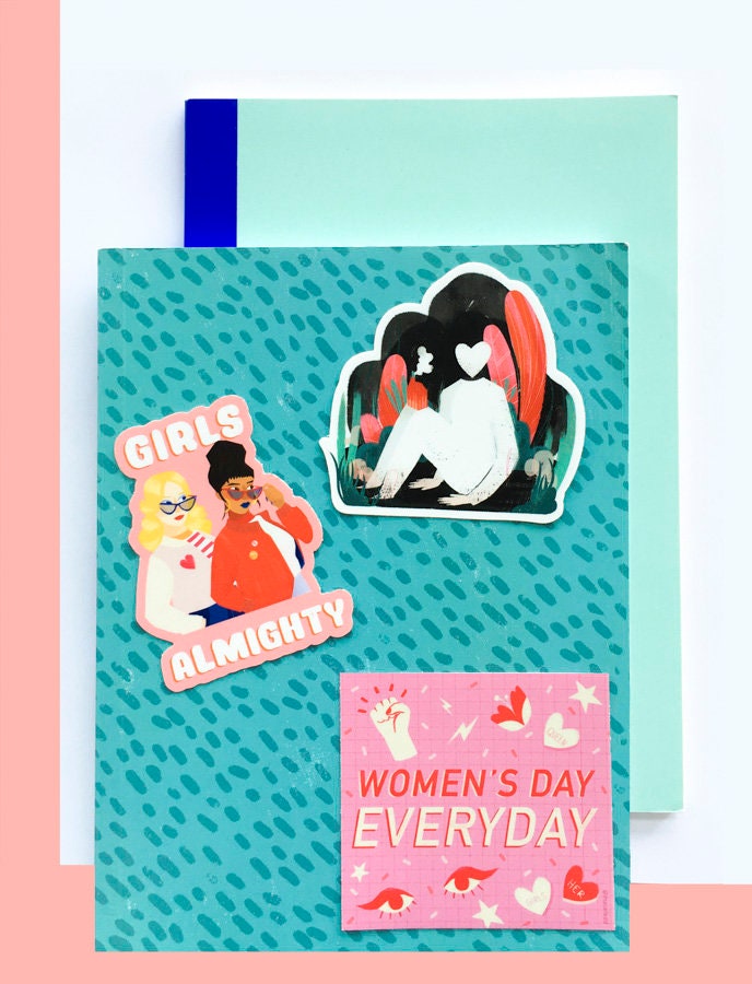 WOMEN'S DAY EVERYDAY Vinyl Sticker - Etsy