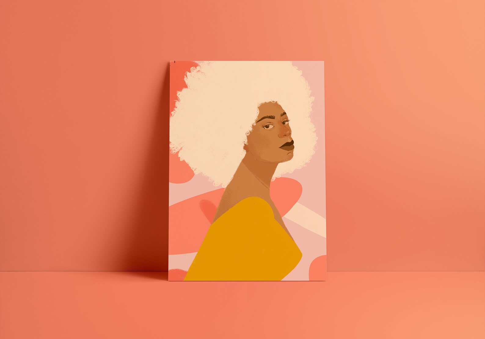 SOLANGE Knowles Illustrated Art Print 5x7 Portrait Botanical - Etsy