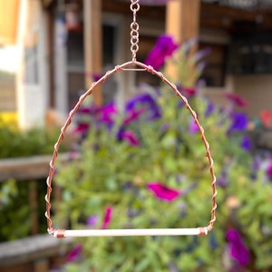 Hummingbird Swing, Hummingbird Perch Near Feeder, Copper Hummingbird ...