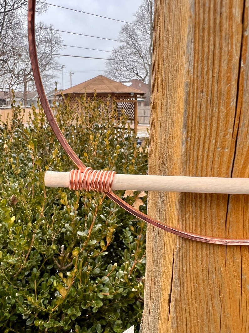 Hummingbird Swing: Copper Hummingbird Swing With Crystal Charms Hang It ...