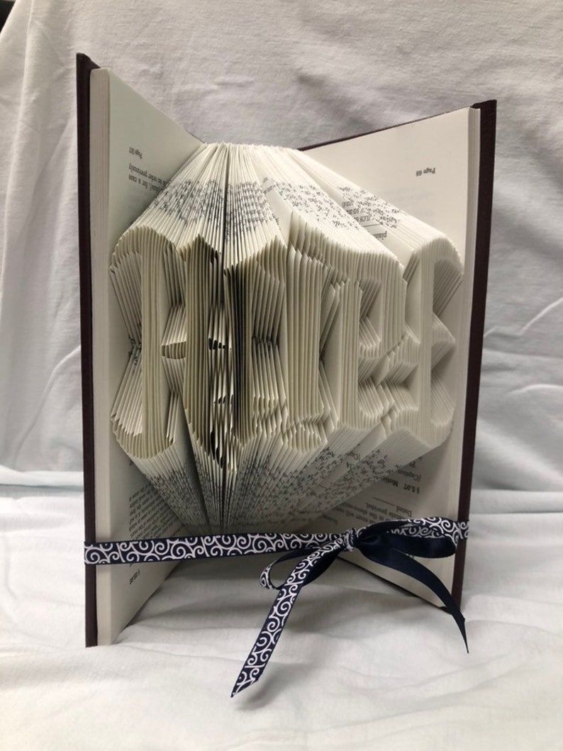 Faith/hope Ambigram Book - Etsy