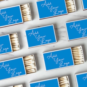 BULK SET OF 50 Add Your Logo Brand Design Personalized Matches - Custom ...
