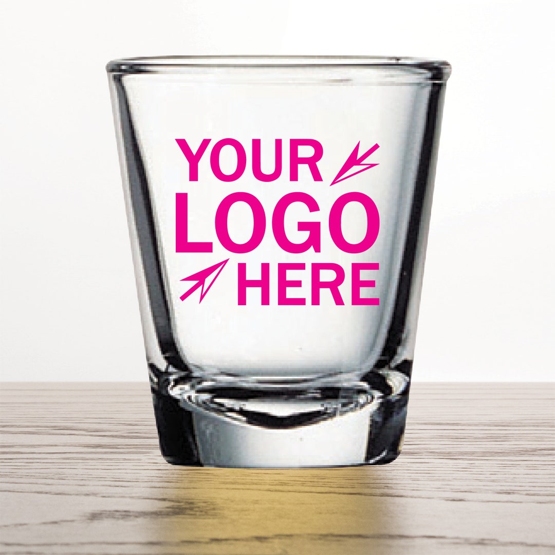 50pcs - Personalized Typical Shot Glass - Promotional Giveaway Products ...