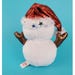 Ty Beanie Boos Flurry Snowman Plush Christmas Stuffed Animal 6" Glitter ...