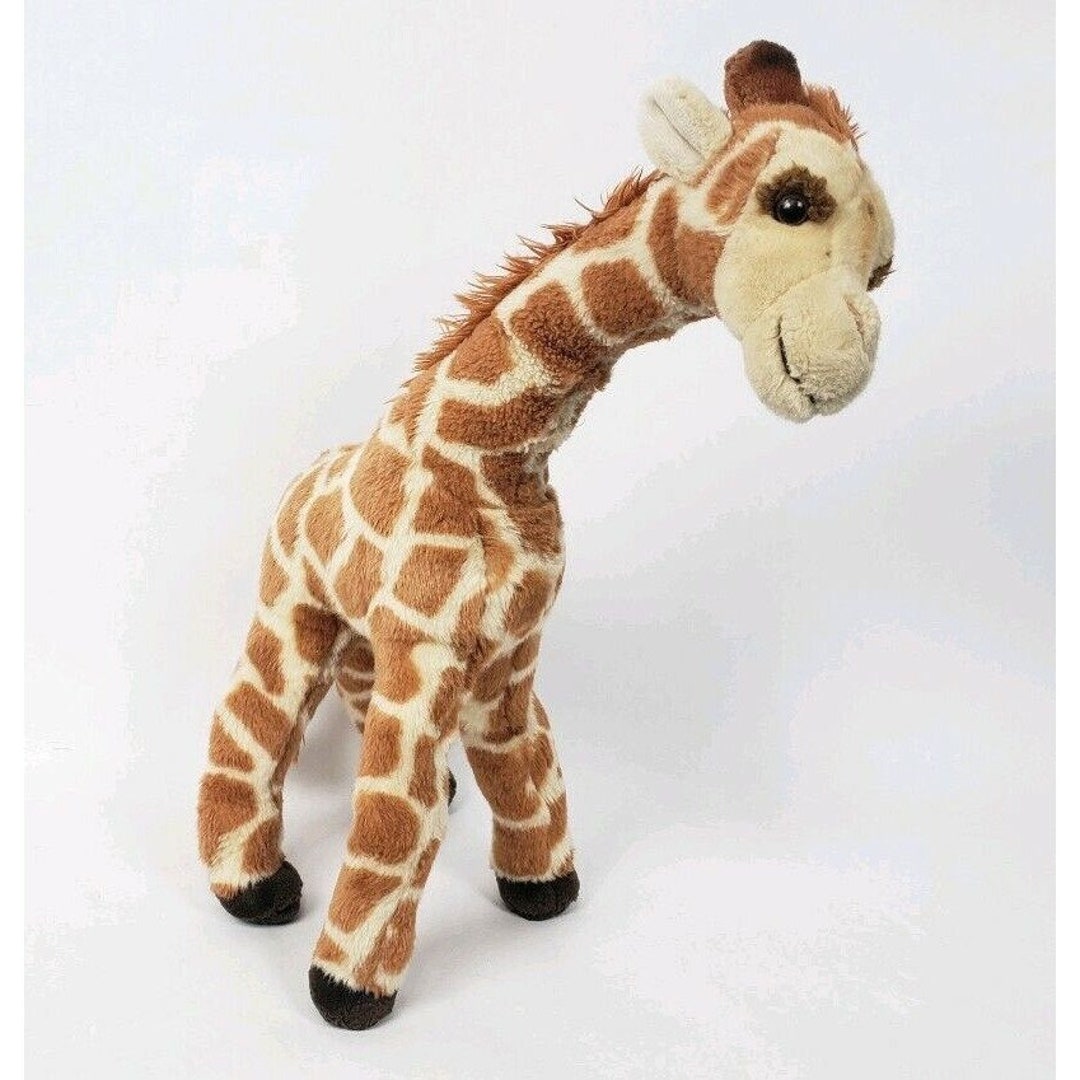 Toys R Us Geoffrey Giraffe Plush Standing Stuffed Toy Doll Realistic 16 ...
