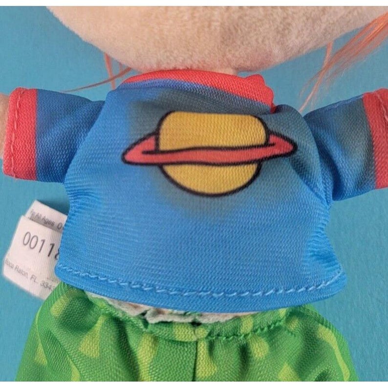 Nickelodeon Rugrats Chuckie Chucky 8 Plush Stuffed Animal Doll Mascot ...