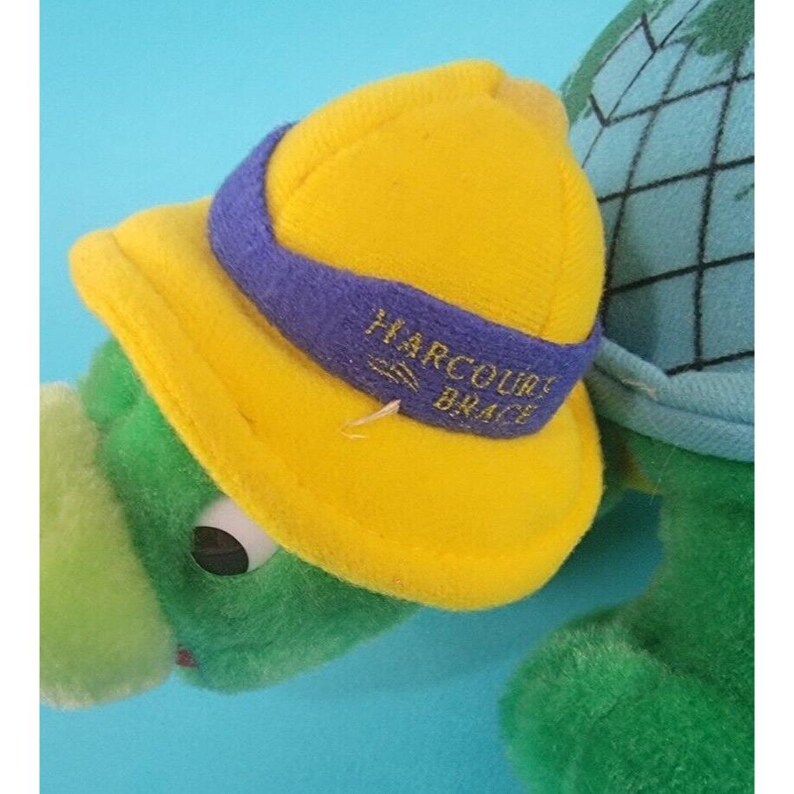 Geo Georgie Map Shell Turtle Plush Geography 8 Stuffed Animal Mascot ...