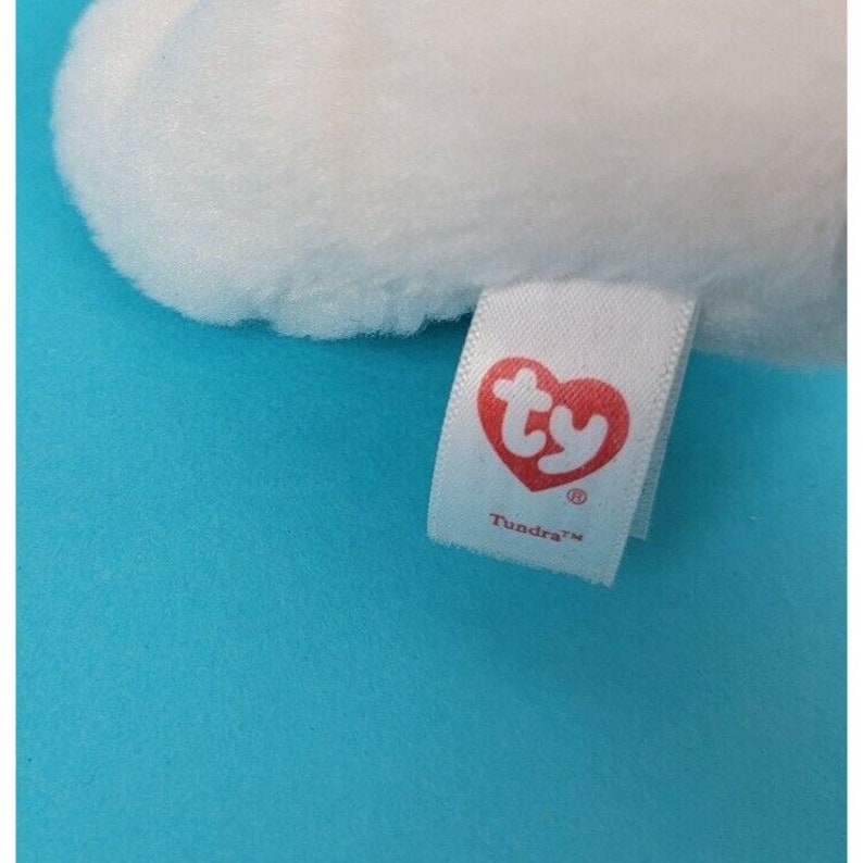 Ty Beanie Boos Tundra White Tiger 6 Stuffed Animal Doll Soft Sparkle ...
