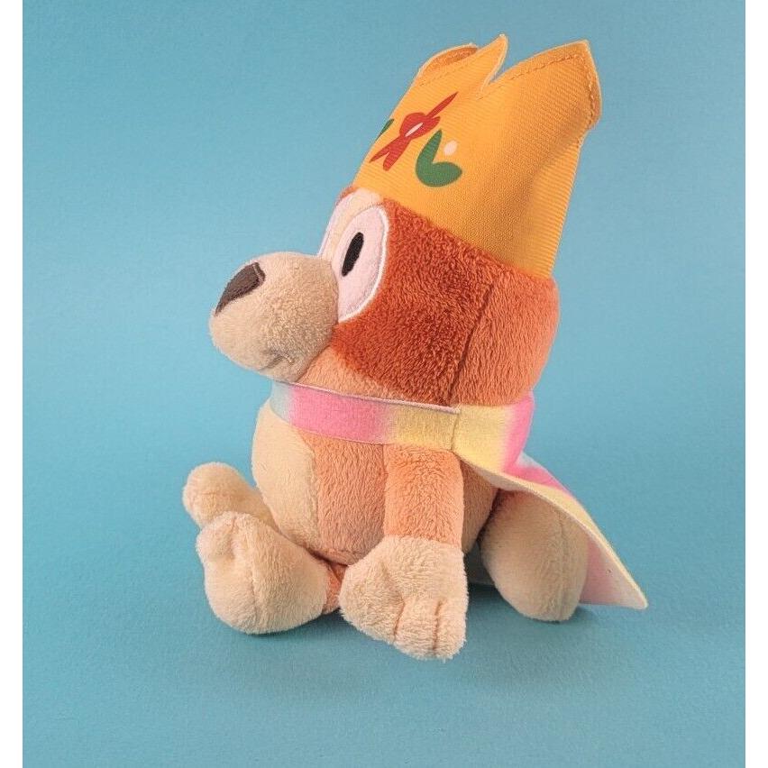 Bluey Queen Bingo Dog 5" Plush Stuffed Animal Mascot Cape Crown - Etsy