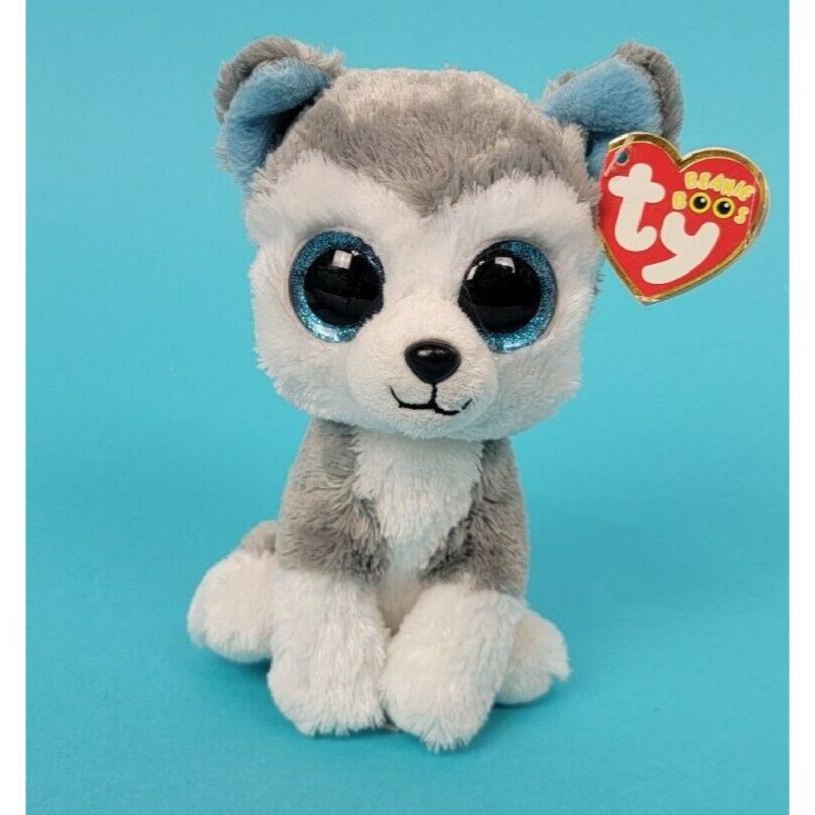 Ty Beanie Boos Slush Husky Plush 6" Stuffed Animal Dog Sparkle Doll - Etsy