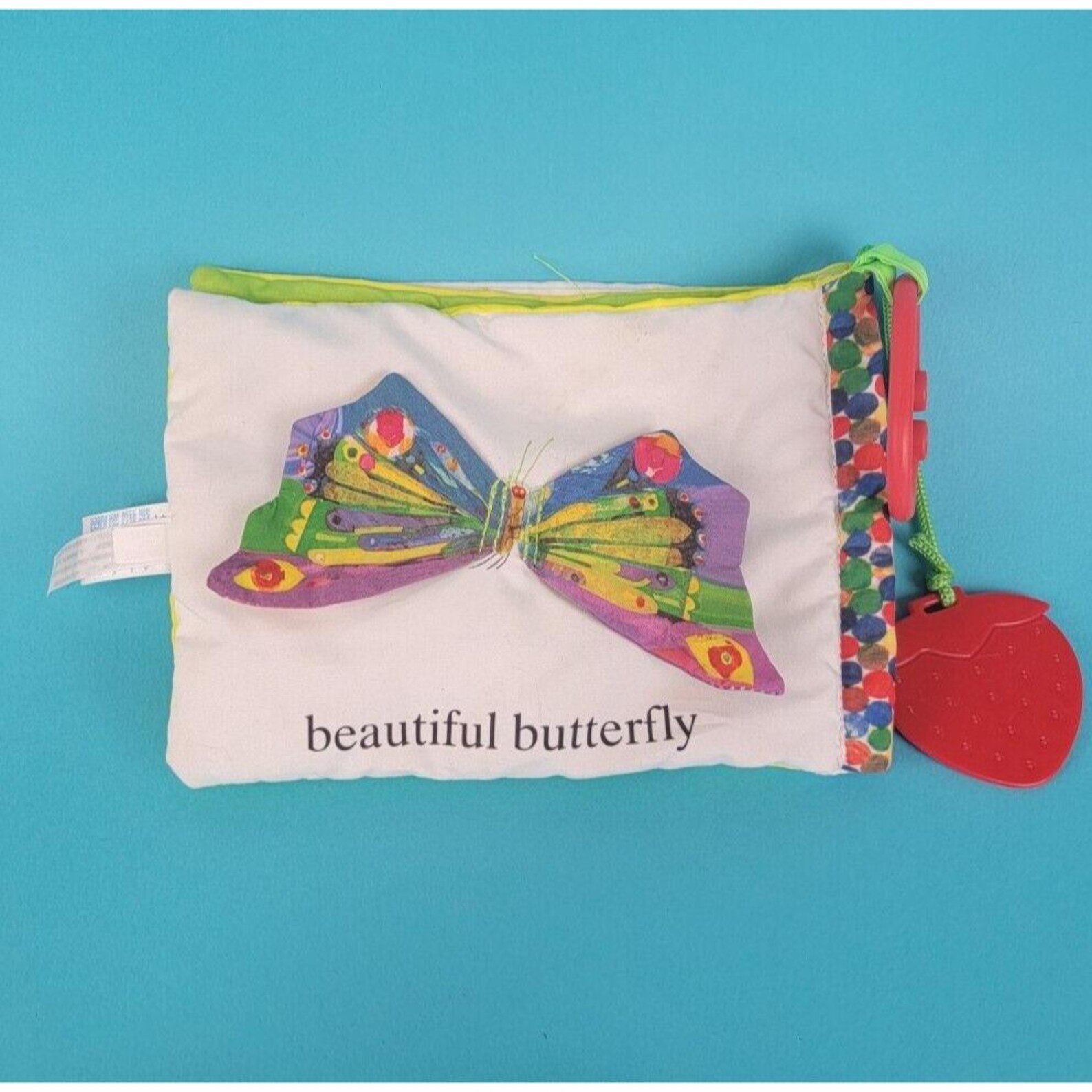 Eric Carle Hungry Caterpillar Plush Baby Book Fabic Stuffed Insect ...