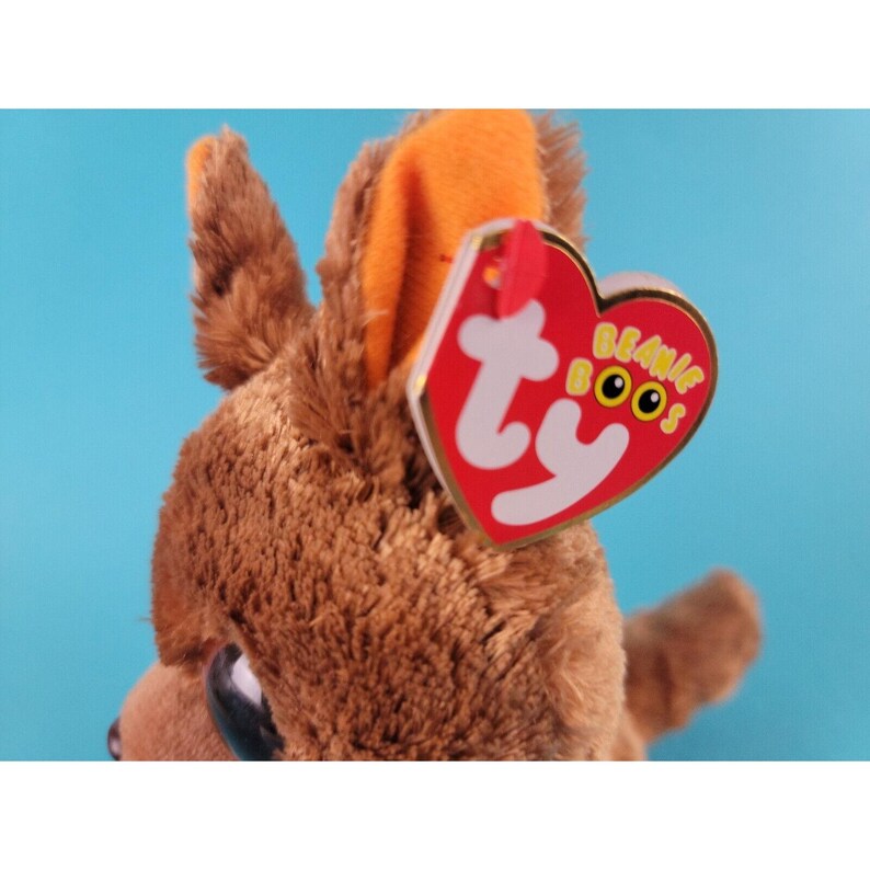 Ty Beanie Boos Kipper Kangaroo Plush 6" Joey Sparkly Glitter Eyes ...