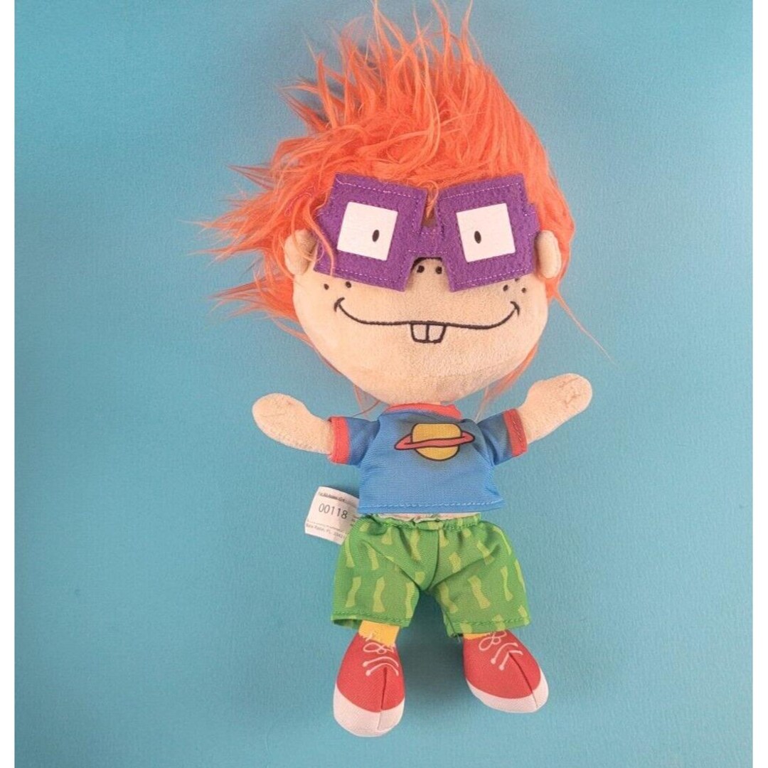 Nickelodeon Rugrats Chuckie Chucky 8" Plush Stuffed Animal Doll Mascot ...
