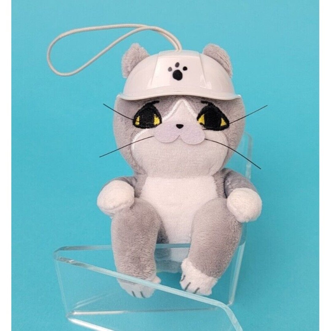 Hard Hat Cat Plush Sitting Stuffed Animal 3 Kitten Sitting - Etsy