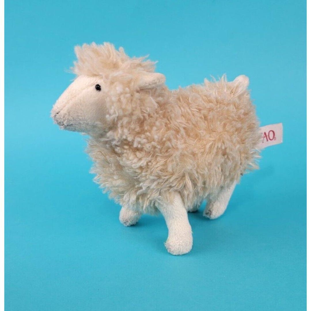 FAO Schwarz Sheep Plush 5" Lamb Stuffed Animal Toys R Us Realistic Soft ...