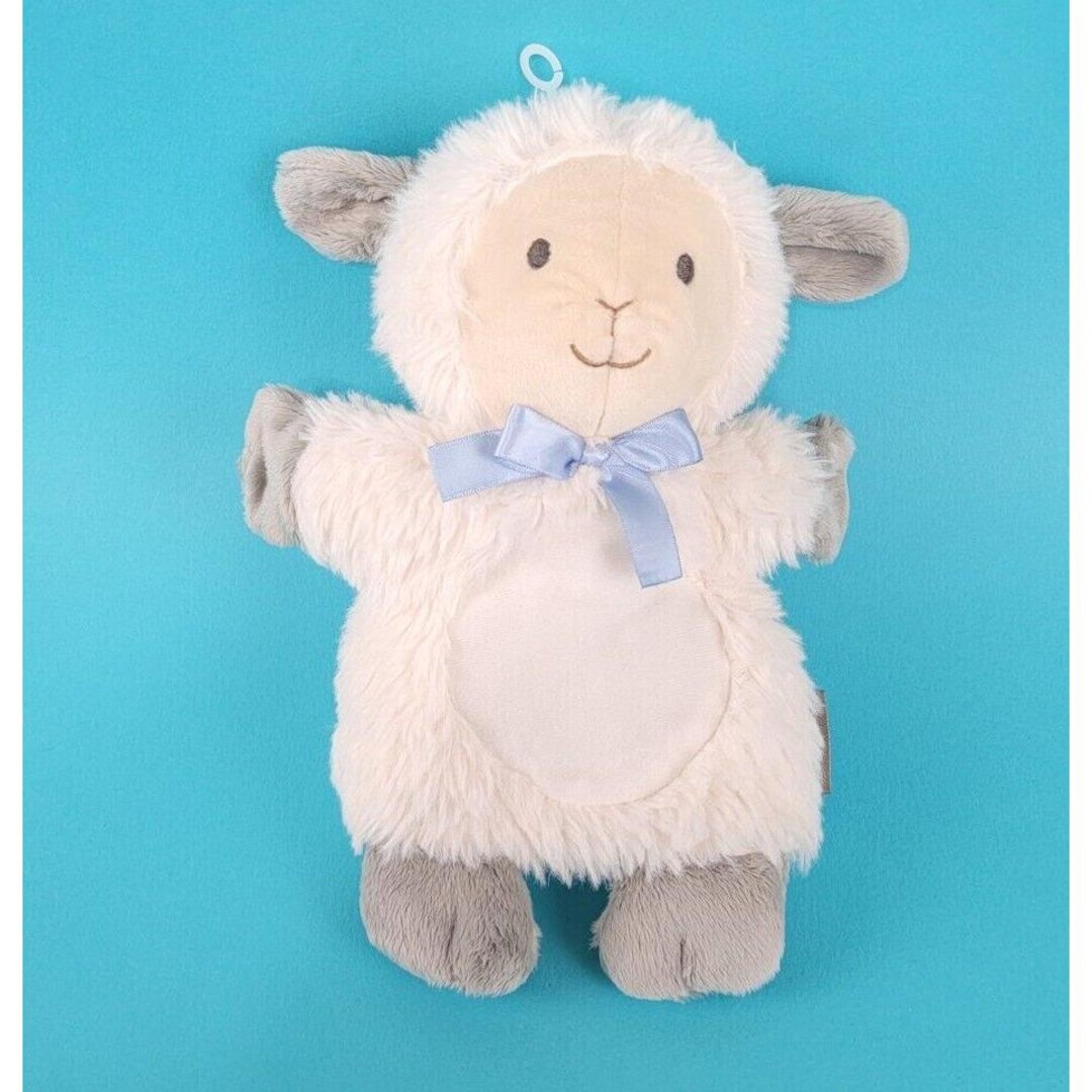 Demdaco Lamb Puppet Plush Sheep Stuffed Sheep Soft School Kindergarten ...