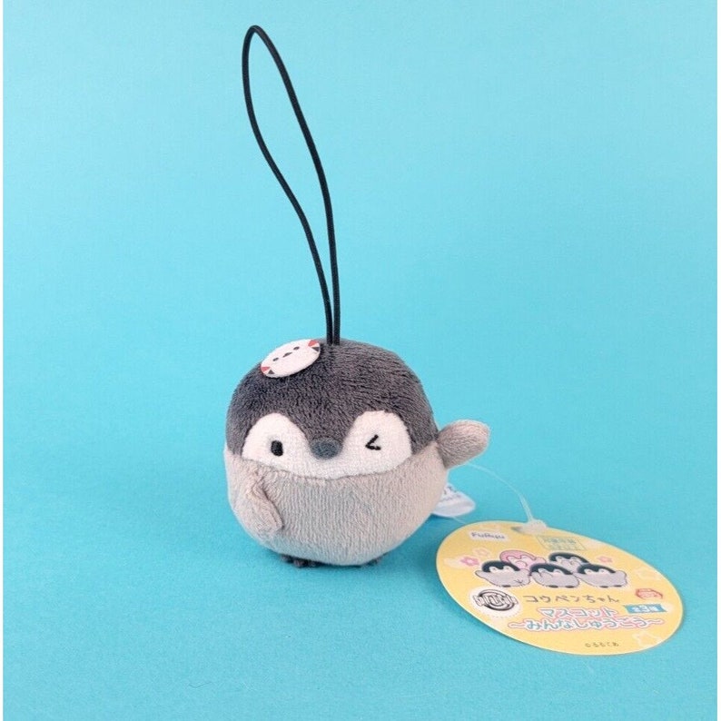 Koupen Chan Winking Penguin Plush Keychain 2 Stuffed Animal Mascot ...
