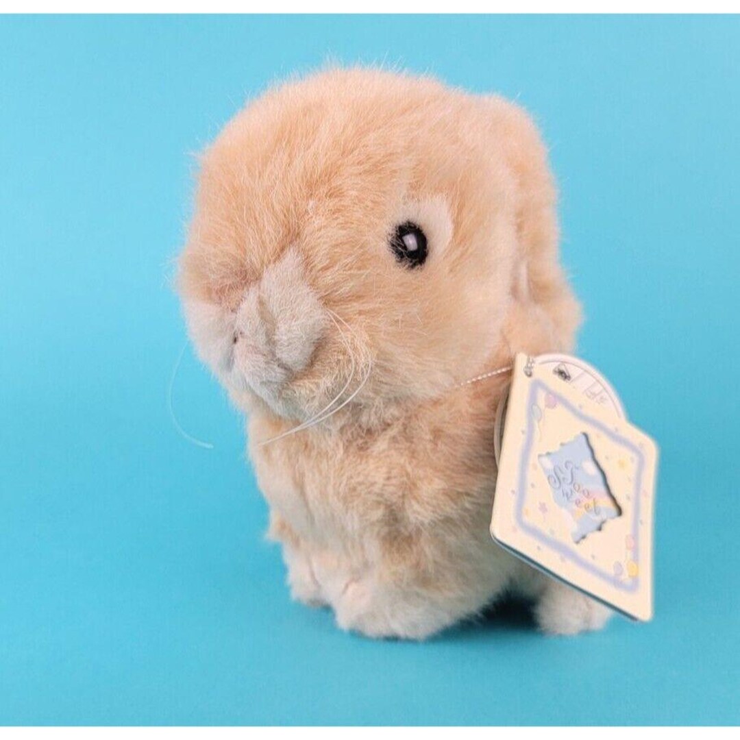 Brown Rabbit Plush Bunny Stuffed Animal 5 Soft Realistic New Fuzzy - Etsy