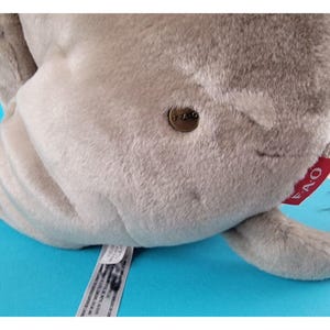 FAO Schwarz Elephant Plush 24” Stuffed Animal Toy Gray Grey Toys R Us ...
