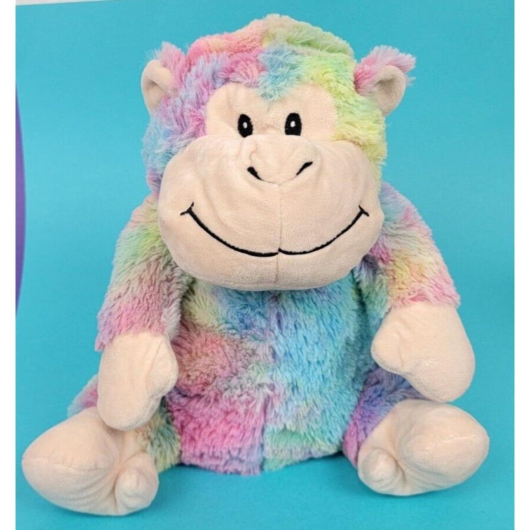 Silver One Rainbow Monkey Plush Stuffed Animal Infant 13" Baby Soft - Etsy