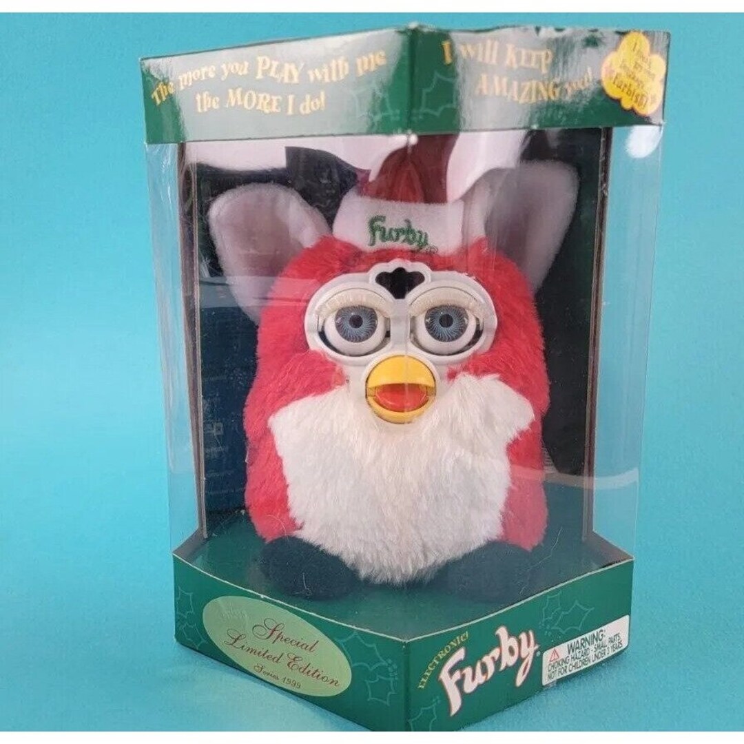 Tiger Electronics Christmas Santa Furby Special Limited Edition 1999 ...