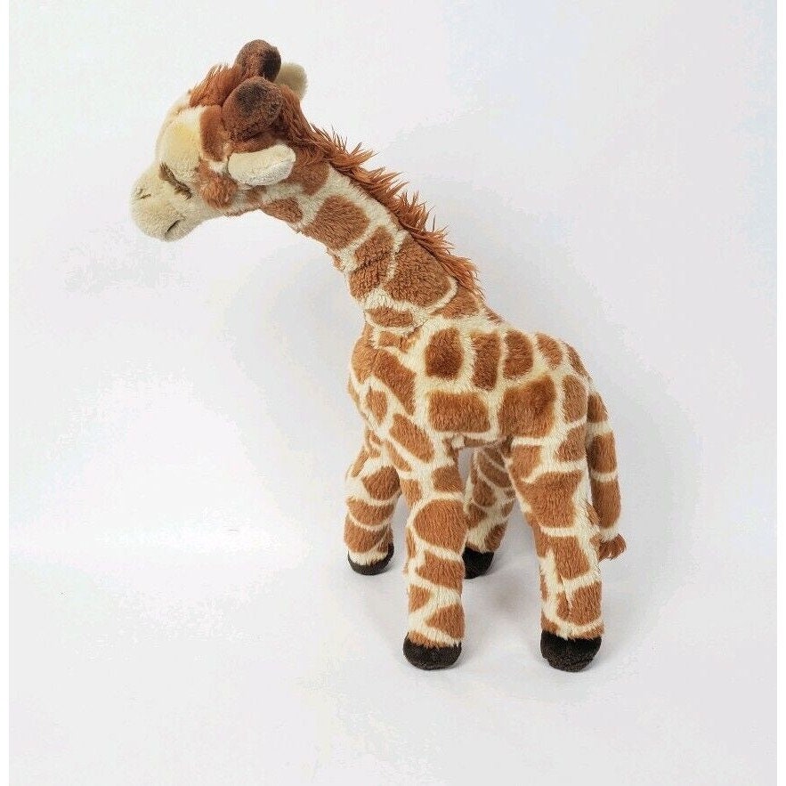 Toys R Us Geoffrey Giraffe Plush Standing Stuffed Toy Doll Realistic 16 ...