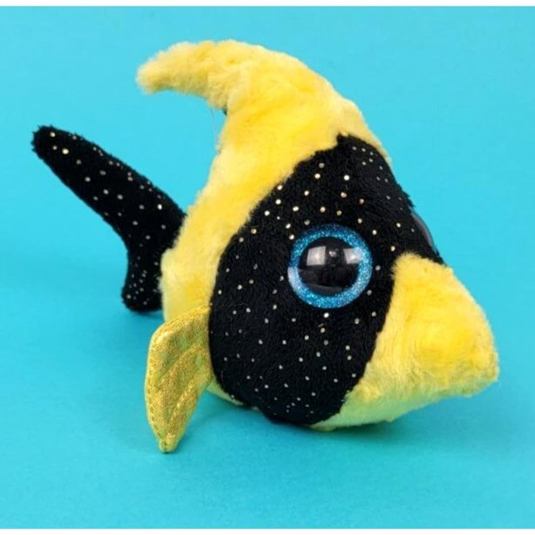 Yoohoo & Friends Yellow Fish Plush Stuffed Animal 4" Toy Doll Mascot ...