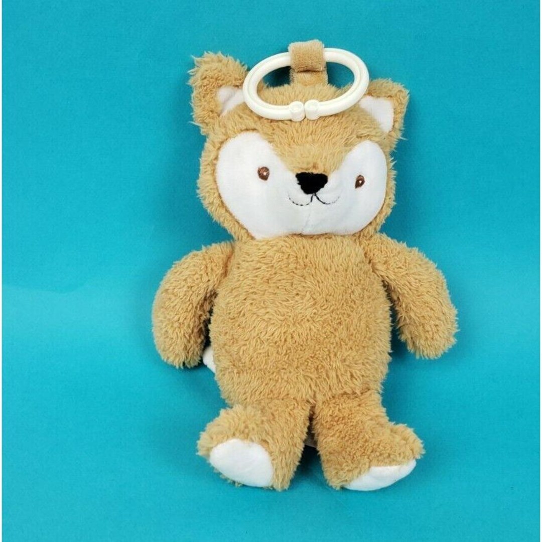 Kellytoy Fox Baby Plush Rattle Soft Lovey Stuffed Doll 7" - Etsy
