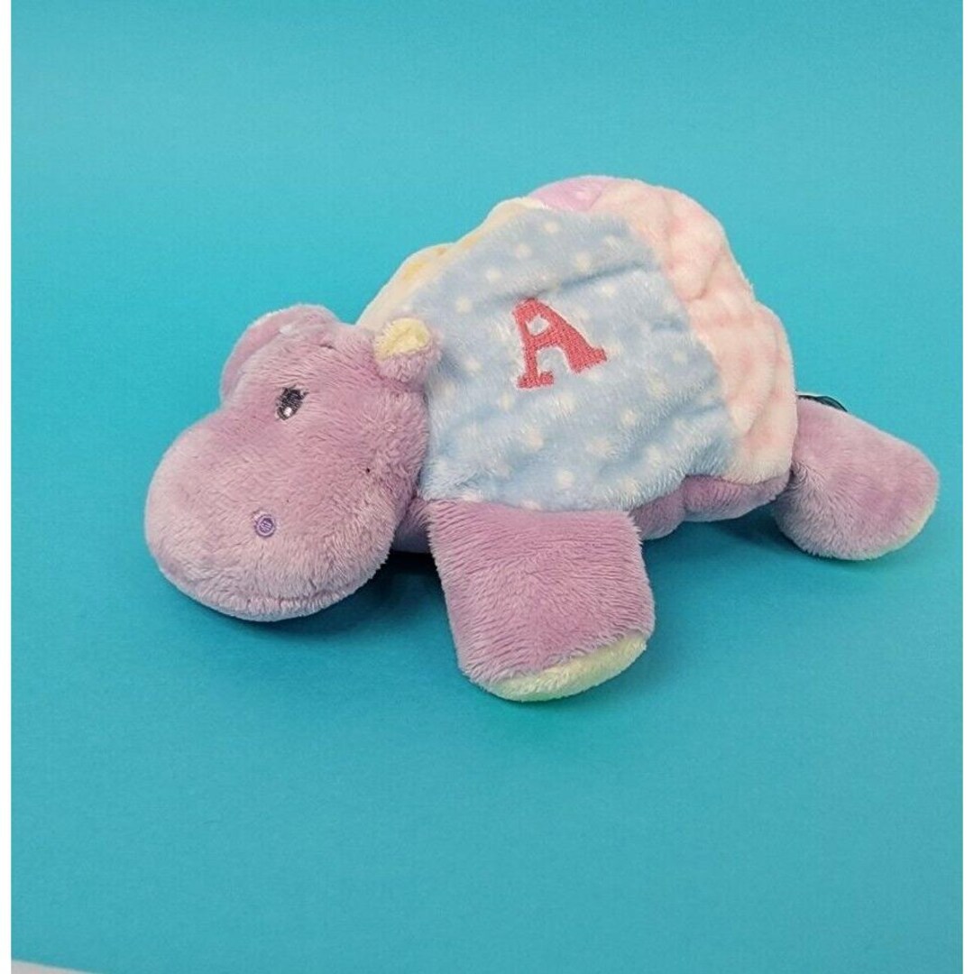 People Pals Hippo Plush Baby Alphabet Soft 7" Stuffed Animal Toy Doll ...