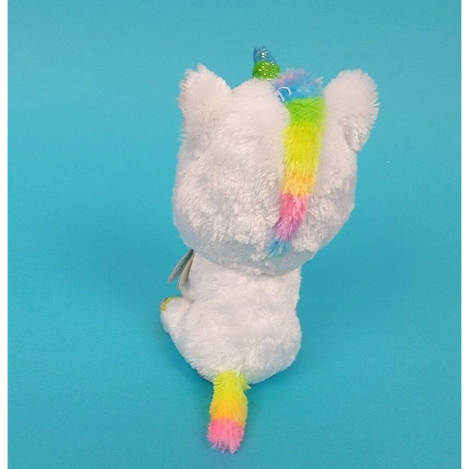 Ty Beanie Boos Pixy Unicorn Plush 6" Soft Stuffed Animal Rainbow Ty ...
