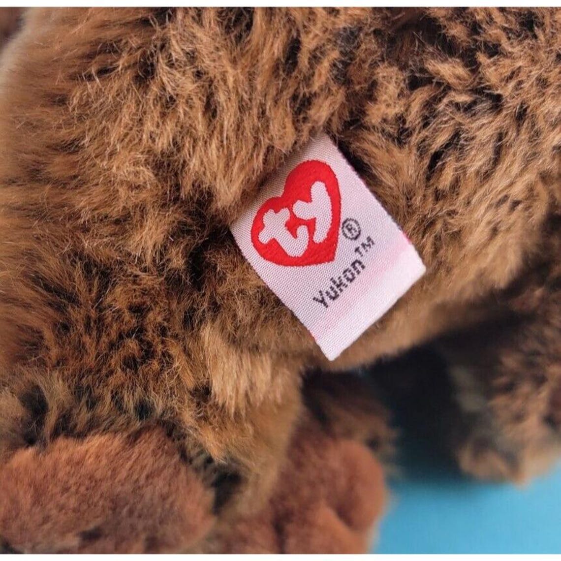 Ty Beanie Boos Yukon 10" Brown Bear Plush Cub Stuffed Animal Doll Soft ...