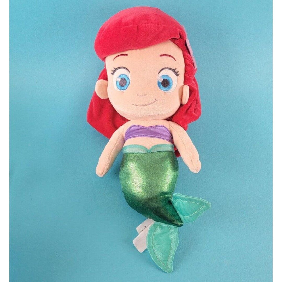 Disney Store Ariel Little Mermaid Plush 12” Toddler Princess Doll ...